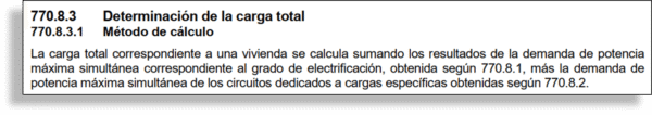 Coeficientes de simultaneidad para circuitos específicos – electroestudio