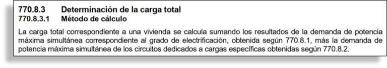 Coeficientes de simultaneidad para circuitos específicos – electroestudio