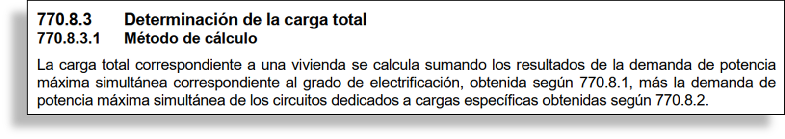 Coeficientes de simultaneidad para circuitos específicos – electroestudio